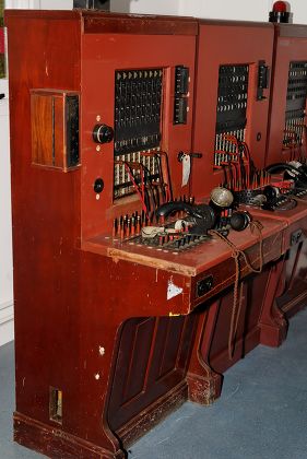 Telephone Switchboard Circa 1940s On Display Editorial Stock Photo ...