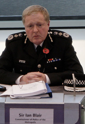 Police Commissioner Sir Ian Blair Editorial Stock Photo - Stock Image ...