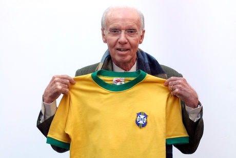 Brazilian Footballer Coach Mario Zagallo Holds Editorial Stock Photo ...