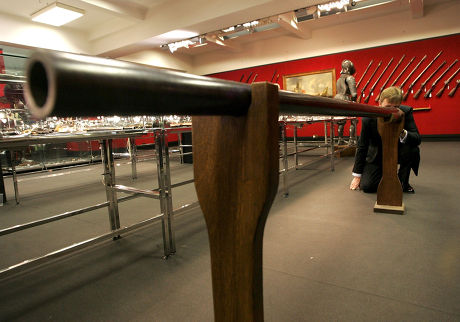 Massive 2bore Tubelock Punt Gun By Editorial Stock Photo - Stock Image ...