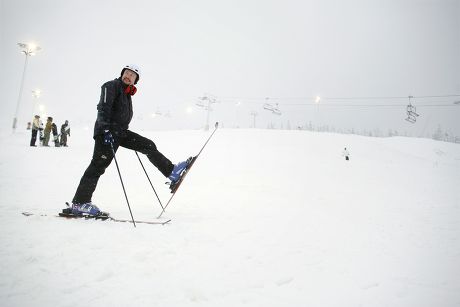 Model Released Skiing Levi Ski Resort Editorial Stock Photo - Stock ...