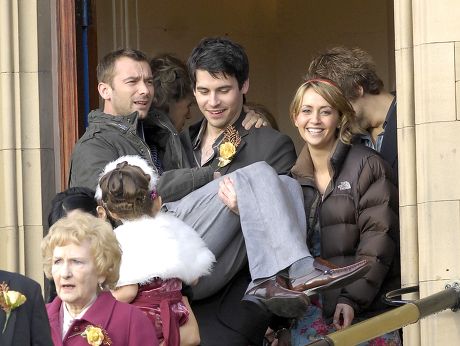 Filming the wedding of Liz McDonald on location for 'Coronation Street ...