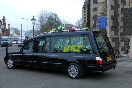 Hearse Carrying Meredith Kerchers Coffin Editorial Stock Photo - Stock ...