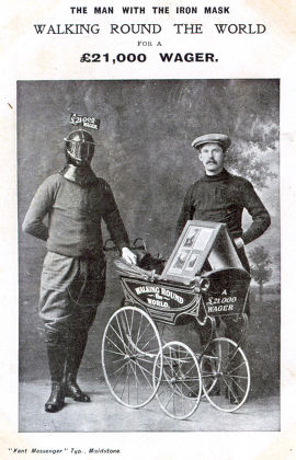 Harry Bensley Man Iron Mask Editorial Stock Photo - Stock Image ...