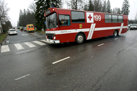 Mobile Crisis Centre Finnish Red Cross Editorial Stock Photo - Stock ...