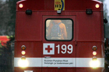 Mobile Crisis Centre Finnish Red Cross Editorial Stock Photo - Stock ...