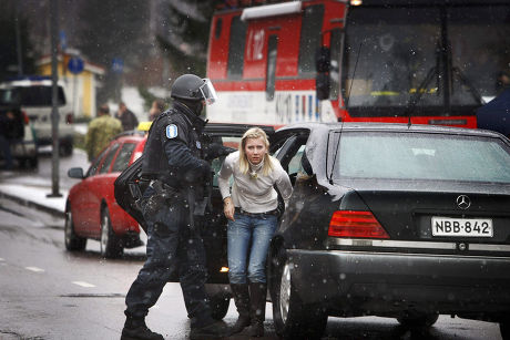 Police Escorting Evacuee Armoured Car After Editorial Stock Photo ...