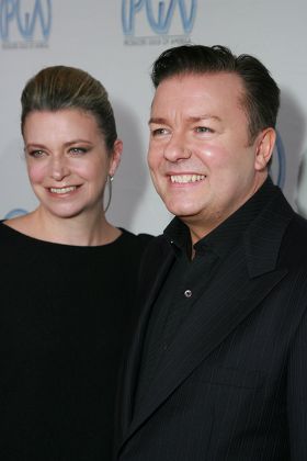 Ricky Gervais Janet Fallon Editorial Stock Photo - Stock Image ...