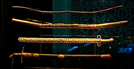 Swords Pales Belonging Prophet Muhammad Chamber Editorial Stock Photo ...