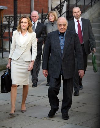 Mohamed Al Fayed His Assistant Katherine Editorial Stock Photo - Stock ...