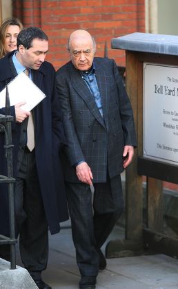Mohamed Al Fayed His Assistant Katherine Editorial Stock Photo - Stock ...