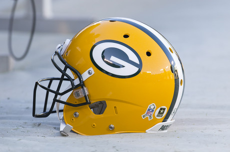Green Bay Packer Helmet Lies Front Editorial Stock Photo - Stock Image ...