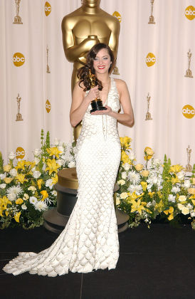 3 Oscars award scalloped ivory white silver john paul gaultier fishtail ...