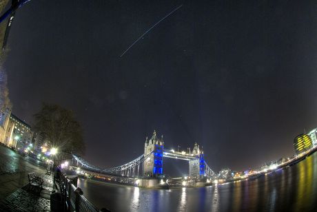 Iss International Space Station Docked Shuttle Editorial Stock Photo ...