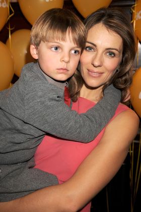 Elizabeth Hurley Son Damian Bing Editorial Stock Photo - Stock Image ...