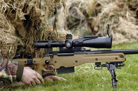 Longrange L115A3 sniper rifle, Britain - 07 Mar 2008 Stock Pictures ...