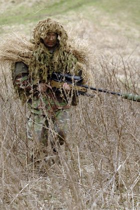 Longrange L115a3 Sniper Rifle Used By Editorial Stock Photo - Stock ...