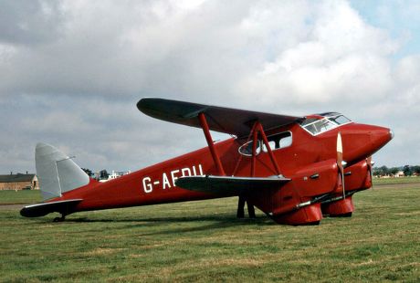 De Havilland Dh90 Dragon Aircraft Editorial Stock Photo - Stock Image ...
