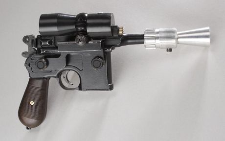 Original Han Solo Blaster Editorial Stock Photo - Stock Image ...