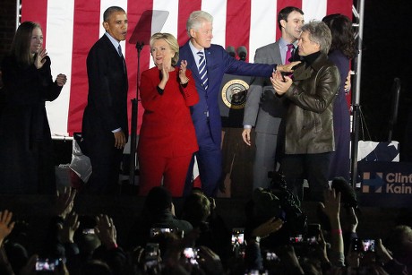 Michelle Obama Barack Obama Bill Clinton Editorial Stock Photo - Stock ...