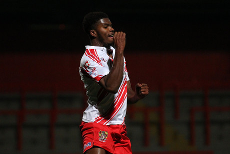 Rowan Liburd Stevenage L Celebrates Scoring Editorial Stock Photo ...