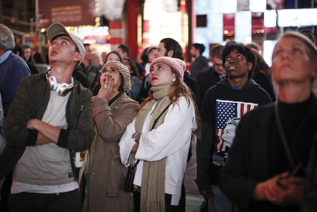 People Watching Election Results Editorial Stock Photo - Stock Image ...
