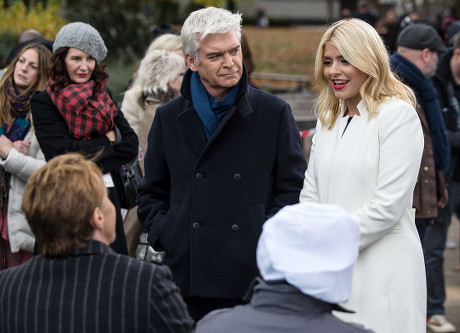'This Morning Live' TV show advert filming, London, UK - 10 Nov 2016 ...