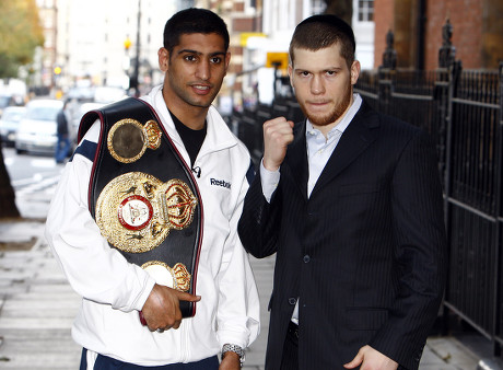 Boxing Amir Khan Dmitriy Salita Amir Editorial Stock Photo - Stock ...