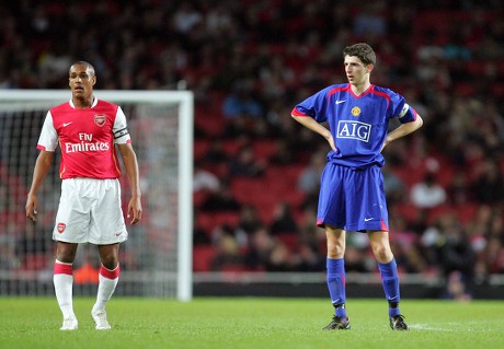 Jay Simpson Arsenal Craig Cathcart Man Editorial Stock Photo - Stock ...
