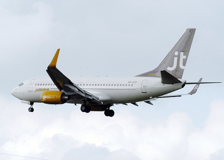 Danish Operated Jet Time Airlines Boeing Editorial Stock Photo - Stock ...