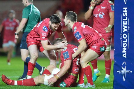 Jack Maynard Declan Smith Scarlets Celebrate Editorial Stock Photo ...