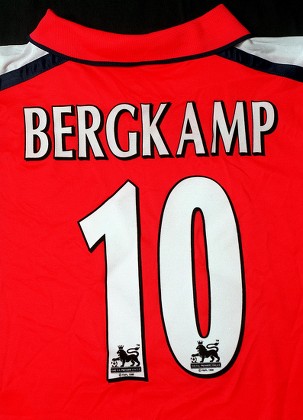 Dennis Bergkamp 10 Arsenal 1st Team Editorial Stock Photo - Stock Image ...