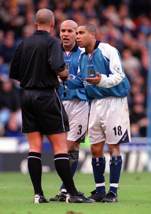 Jeff Whitley Manchester City Lucas Radebe Editorial Stock Photo - Stock ...