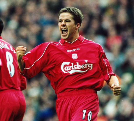 Michael Owen Liverpool Celebrates His 2nd Editorial Stock Photo - Stock ...