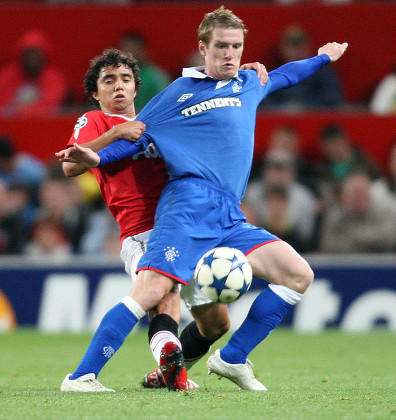 Manchester United vs Glasgow Rangers - 14 Sep 2010 Stock Pictures ...