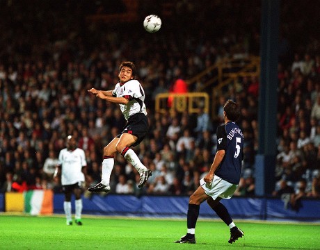 Junichi Inamoto Fulham Goran Bunjevcevic Tottenham Editorial Stock ...