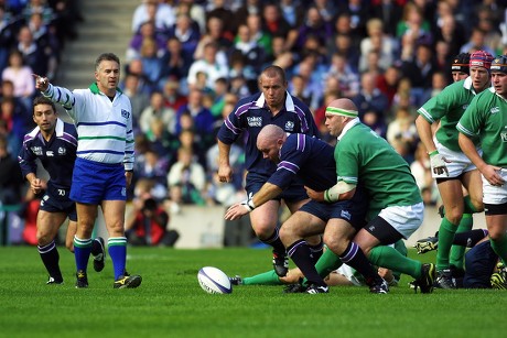 Gordon Simpson Scotland Tackled By John Editorial Stock Photo - Stock ...