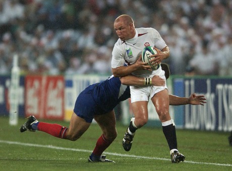 Englands Neil Back Looks Break Tackle Editorial Stock Photo - Stock ...