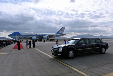 Air Force One Official Presidential Limousine Editorial Stock Photo ...