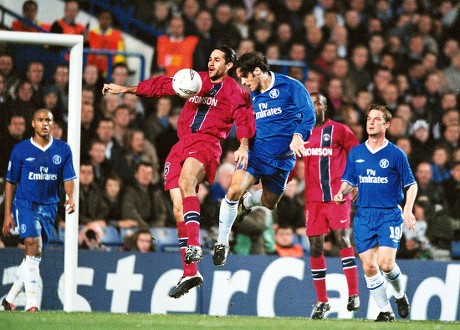 Ricardo Carvalho Chelsea Mario Yepes Psg Editorial Stock Photo - Stock ...