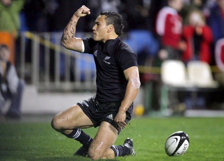 Rico Gear Nz Celebrates Scoring Last Editorial Stock Photo - Stock ...