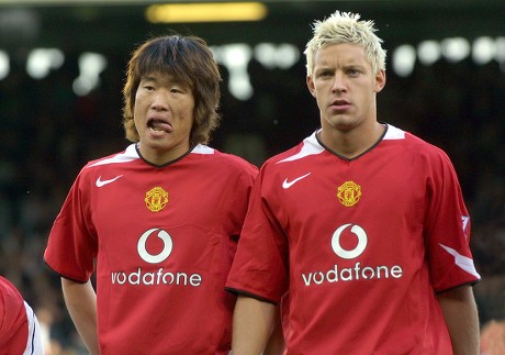 Ji Sung Park Alan Smith Utd Editorial Stock Photo - Stock Image ...