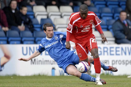 Simon King Gillingham Left Danny Graham Editorial Stock Photo - Stock ...