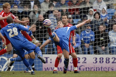 Simon King Gillingham Left Danny Graham Editorial Stock Photo - Stock ...