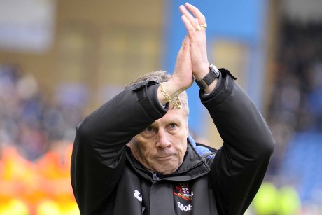 Simon King Gillingham Left Danny Graham Editorial Stock Photo - Stock ...