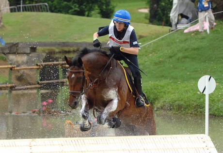 Susanna Bordone Italy Cross Country Equestrian Editorial Stock Photo ...