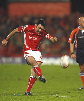 Stephen Jones Kicks Last Conversion Llanelli Editorial Stock Photo ...