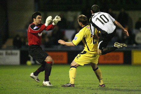Mitchell Nicholson Dorchester Town No10 Jumps Editorial Stock Photo ...