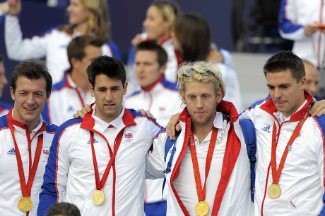 Gold Medal Winning Rowing Fours L Editorial Stock Photo - Stock Image ...