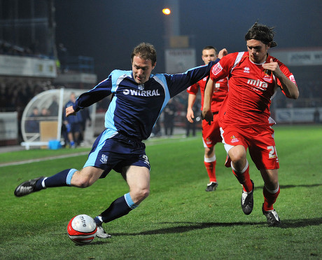 Tranmere Rovers Ian Moore Andy Gallinagh Editorial Stock Photo - Stock ...